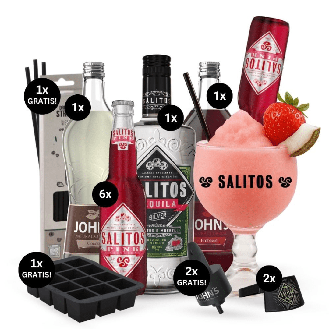 SALITOS Salrita-Cocktail-Paket STRAWBERRY COCOS – TwentyFourParty