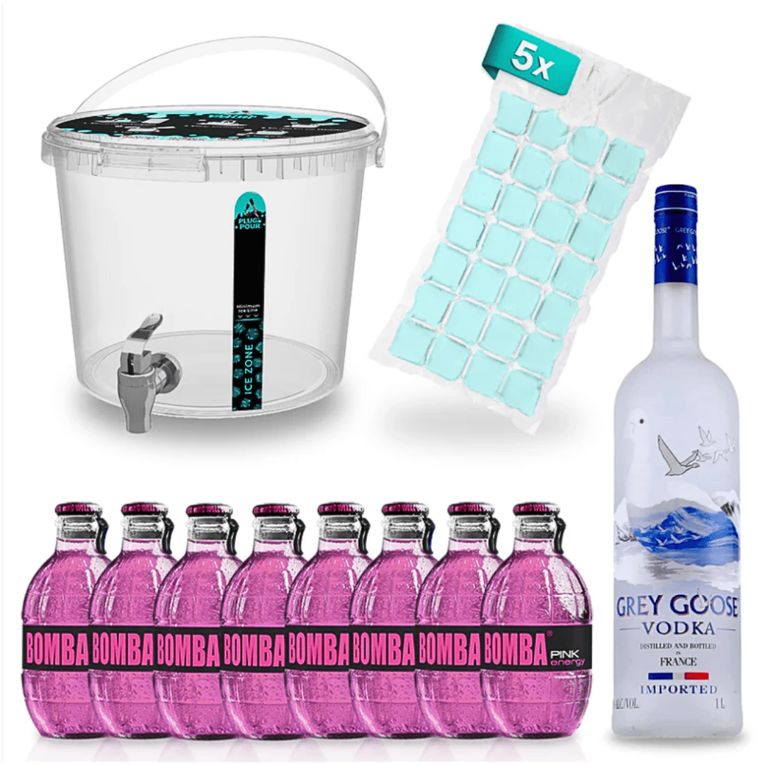 Sip Tank – Cocktail Set – Vodka E Nuke Bomba Energy – TwentyFourParty